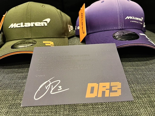DANIEL RICCIARDO MCLAREN F1 Cappelli Cappelli Tasso Miele 2021 2022 ...