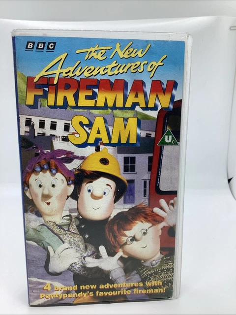 THE NEW ADVENTURES Of Fireman Sam VHS Video BBC £15.41 - PicClick UK