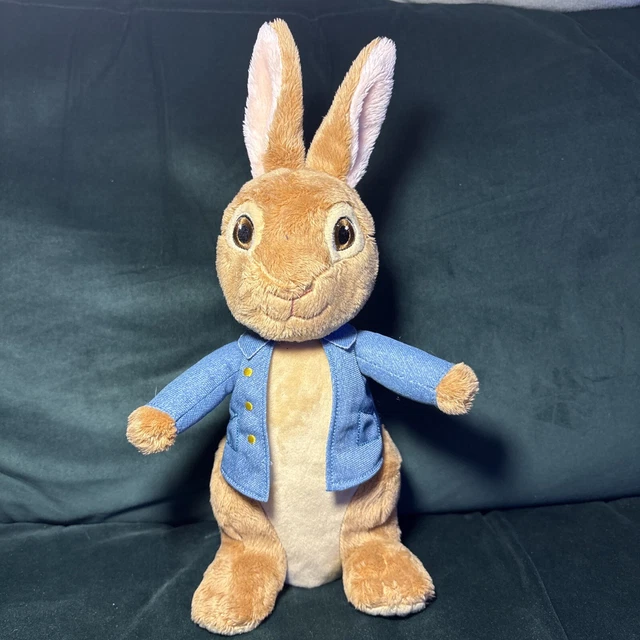 TALKING PETER RABBIT Plush Soft Toy 12” Tall Official By Rainbow ...