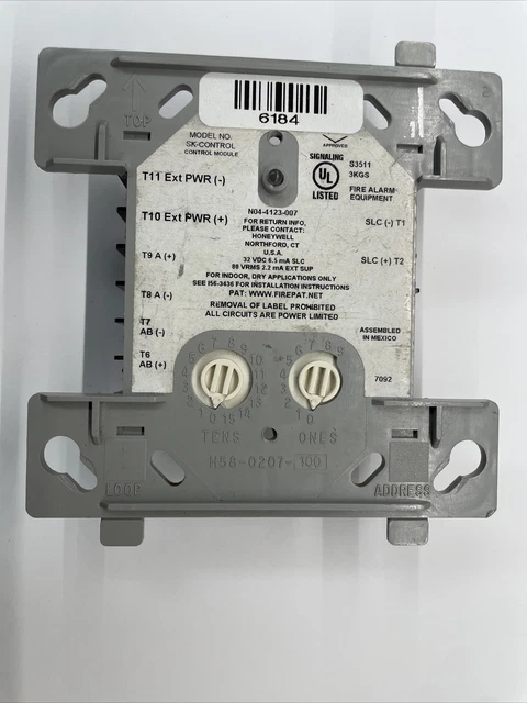 SILENT KNIGHT FIRE Alarm Panel Addressable Notification Module SK ...