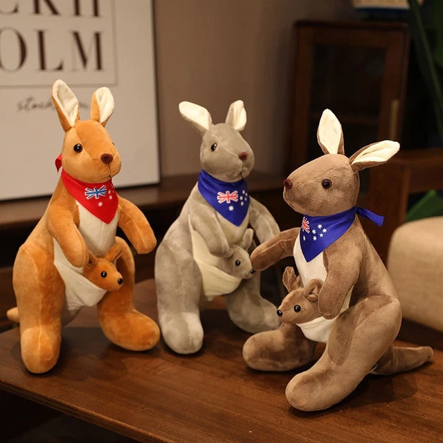 BABY KIDS STUFFED Toy Kangaroo Plush Toy Parent-Child Toys Stuffed ... BABY KIDS STUFFED Toy Kangaroo Plush Toy Parent-Child Toys Stuffed ...