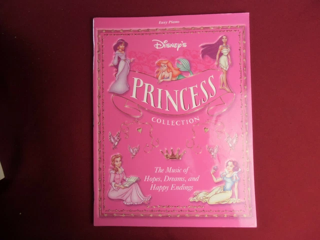 DISNEY'S PRINCESS COLLECTION. Songbook Notebook. Easy Piano Vocal £13. ...