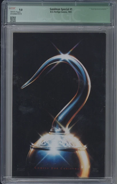 THE SANDMAN SPECIAL 1 CGC 9.0 in perfette condizioni firmato da Neil ...