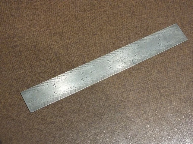 VINTAGE RABONE CHESTERMAN No 29. 6" Engineers Steel Rule £2.49 ...