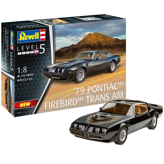 REVELL PONTIAC FIREBIRD Trans Am Car 79 Version Plastic Model Kit Big ...