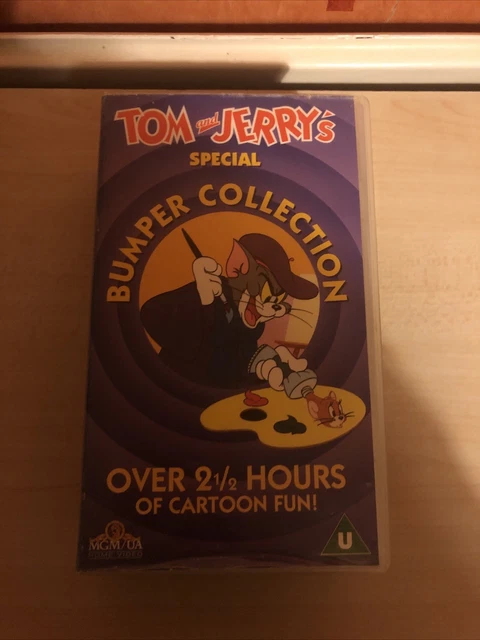 TOM AND JERRY'S Special Bumper Collection (VHS/SH, 1996) Classic Rare ...