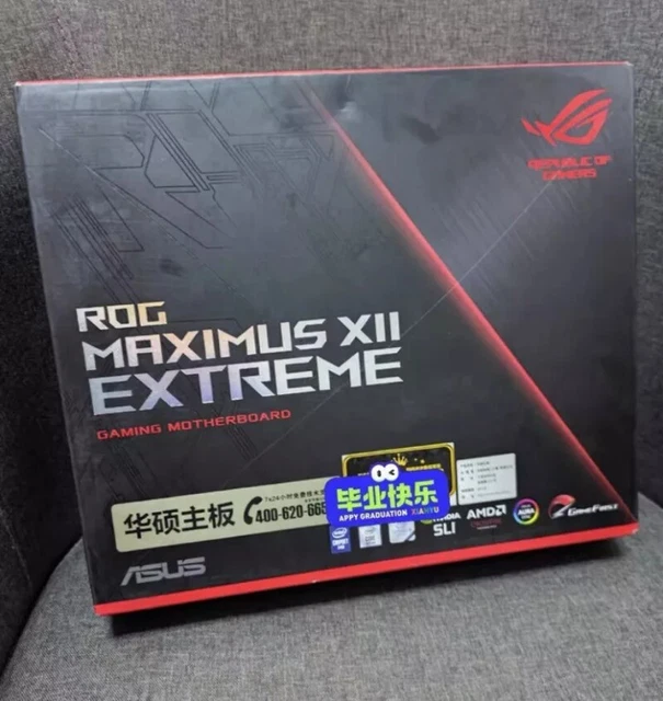 NEW ASUS ROG Maximus XII Extreme LGA 1200 EATX Gaming Motherboard For ...