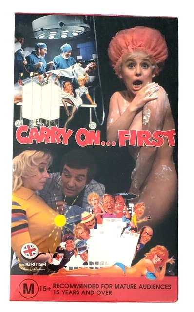 CARRY ON FIRST 4 Movie VHS Pack Brand New Carry On Doctor Abroad Dick ...