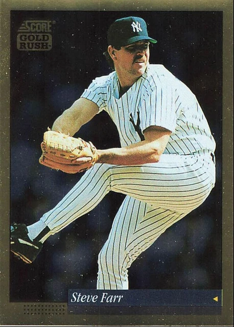 1994 SCORE RUÉE vers l'or Steve Farr Yankees de New York #535 EUR 1,09 ...