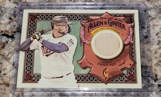 2022 TOPS ALLEN and Ginter #AGRA-GS jeu chauve-souris d'occasion Gary ...