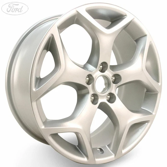 GENUINE FORD FOCUS Mk2 Mk3 ST 18" Alloy Wheel Silver Y Design 8Jx18 ...