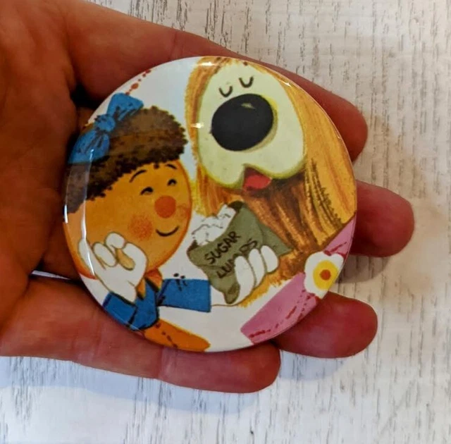 NOSTALGIC VTG 70S Florence Dougal Magic Roundabout Compact Mirror ...