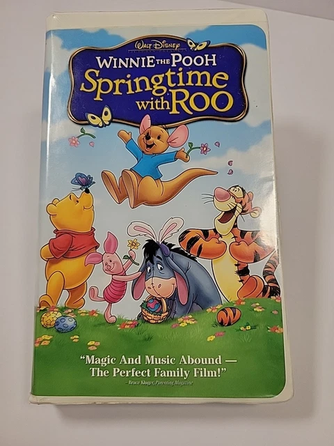 DISNEY WINNIE THE Pooh Springtime With Roo VHS 2004 Clamshell $9.99 ...