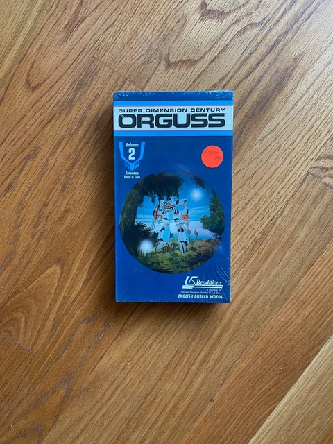 ORGUSS SUPER DIMENSION Century Vol 2 Anime VHS DUBBED 1992 NEW SEALED ...