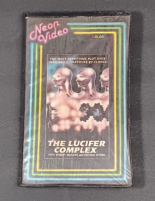 1988 THE LUCIFER Complex VHS SCI-FI / HORROR - ORIGINALNEON VIDEO LARGE ...