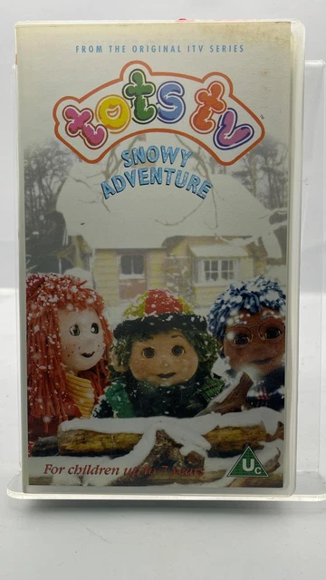 TOTS TV SNOWY Adventure VHS Video Tape £12.99 - PicClick UK