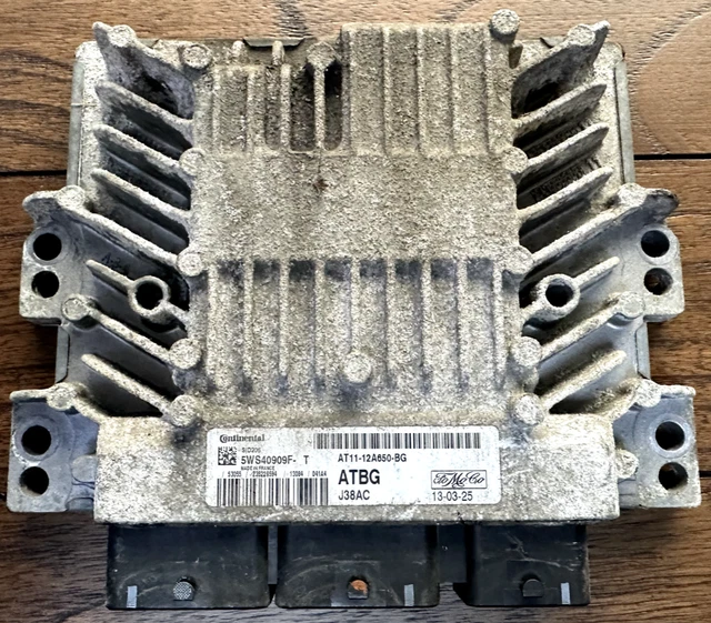 FORD TRANSIT CONNECT 1.8 TDCi DIESEL ECU COMPUTER PCM AT11-12A650-BG ...