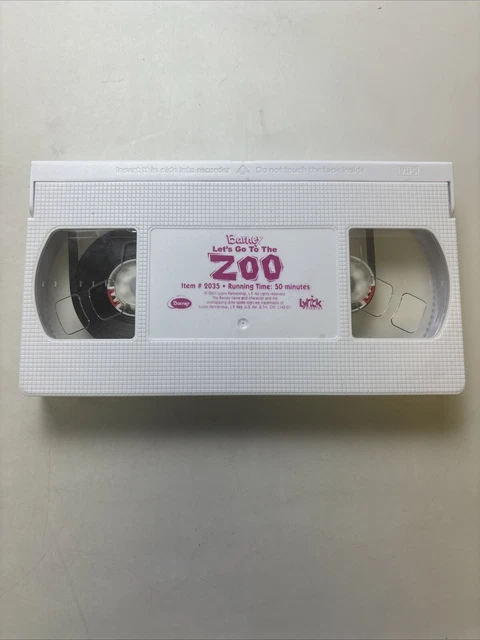 BARNEY LETS GO To The Zoo VHS Tape (2001) £16.48 - PicClick UK