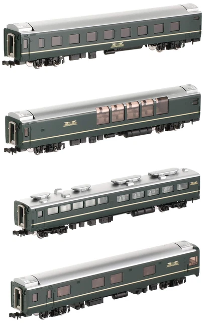 TOMIX N GAUGE 24series 25 Twilight Express Add-on A-Set 4cars 98360 ...