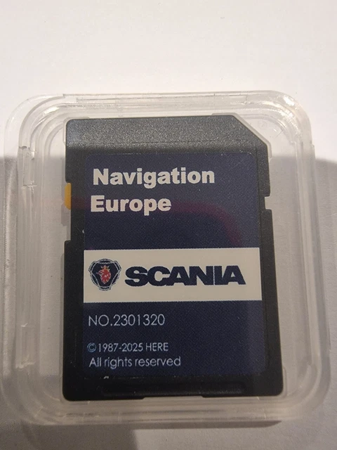 SCANIA SAT NAV Map 2025 Sd Card Navigation Update. £35.01 - PicClick UK