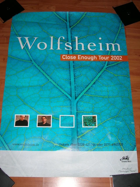 WOLFSHEIM POSTER NEW wave electro goth dark wave cold Sisters of mercy ...