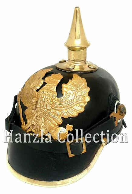 COLLECTIBLE GERMAN LEATHER Pickelhaube Helmet Imperial Officer’s Grade ... COLLECTIBLE GERMAN LEATHER Pickelhaube Helmet Imperial Officer’s Grade ...