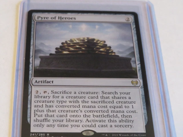 MTG PYRE OF Heroes Kaldheim 241/285 régulier rare EUR 1,09 - PicClick FR