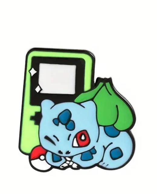 BULBASAUR GAMEBOY COLOR Pokémon Nintendo Metal Enamel Lapel Pin - New ...