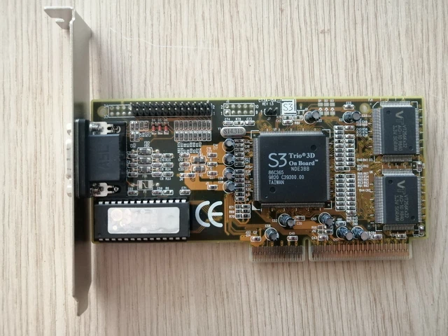 S3 TRIO 3D On Board NDA3BB AGP Graphics Video Card £10.00 - PicClick UK