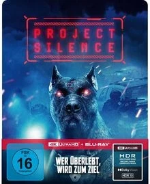 PROJECT SILENCE - 2-Disc Limited SteelBook (4K Ultra HD... | DVD | état ...
