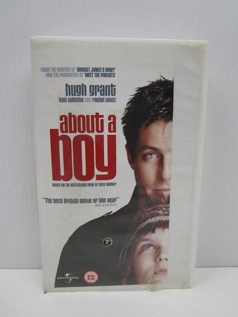 ABOUT A BOY, Hugh Grant, VHS Tape, Vintage Video, Movie, 2002 £10.32 ...