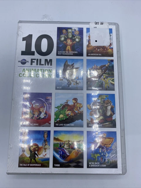 UNIVERSAL 10-FILM ANIMATION Collection (2020, DVD, 10-Disc Set) £16.98 - PicClick UK