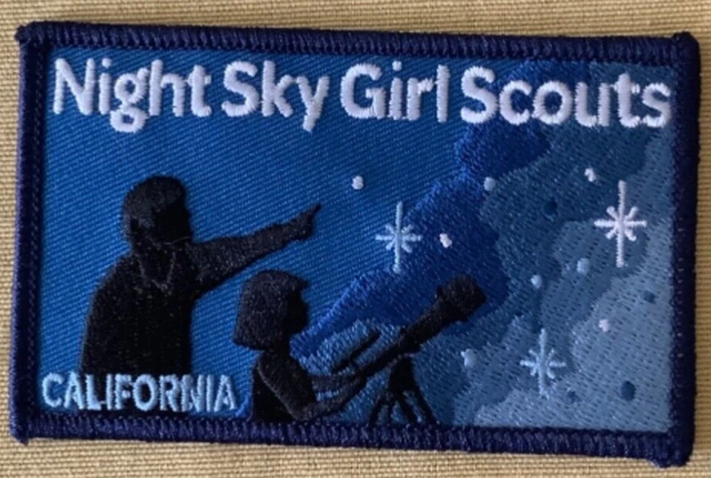 NEW RARE GIRL Scout Night Sky Fun Patch $5.00 - PicClick