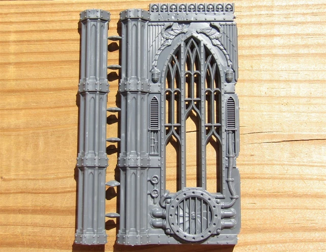 40K SECTOR IMPERIALIS Wall Sprue Wall A Window w/ Lower Vent Wall Bits ...