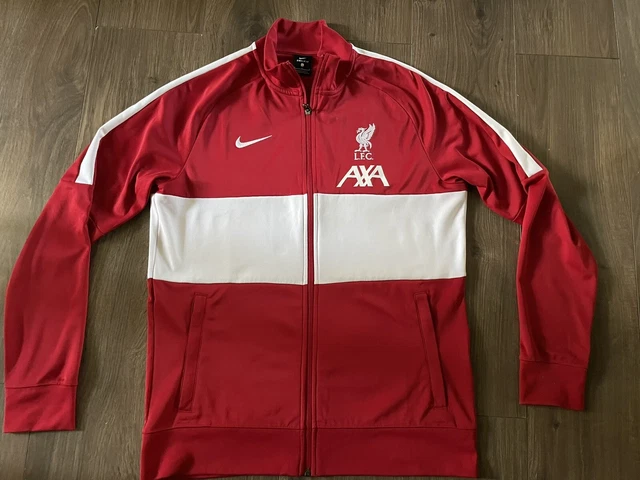 LIVERPOOL FC AXA Nike Academy DRI-FIT Zipped Jacket 2022 Size Large ...
