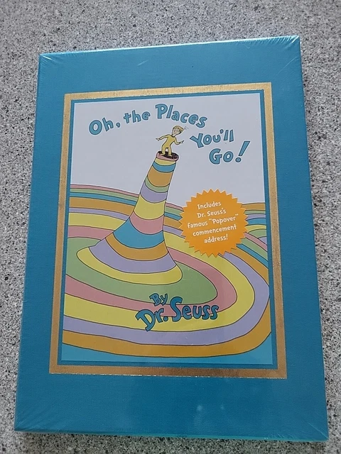 OH, THE PLACES You'll Go by Dr. Seuss Sealed Deluxe Slipcase Gift ...