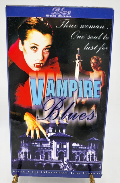 VAMPIRE BLUES VHS Rare Jess Franco Lina Romay Sub Rosa Studios Tape EUR ...