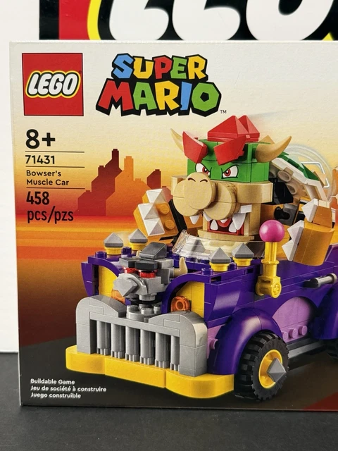 LEGO SUPER MARIO: Bowser's Muscle Car Expansion Set (71431) NEW and ...