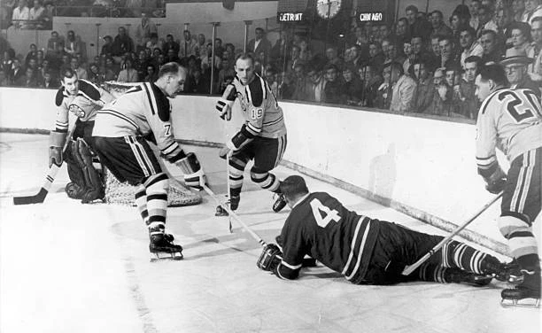 1950S RED KELLY Of The Toronto Maple Leafs 3 Ice Hockey Old Photo EUR 6 ...