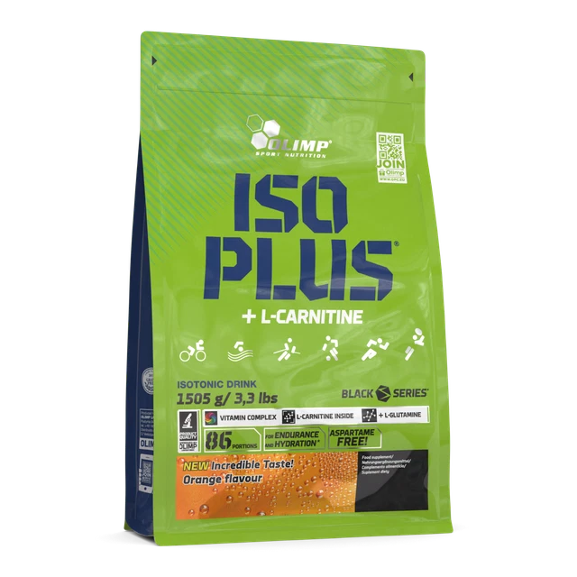 OLIMP ISO PLUS + L-Carnitine Isotonic Energy Drink Powder Vitamin C B6 B12 1500g £15.90 ...