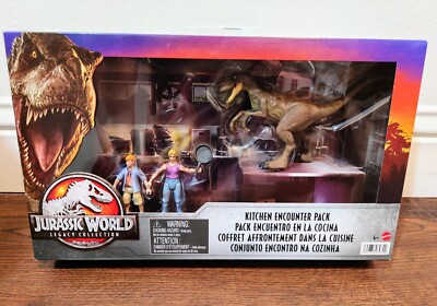 JURASSIC WORLD: LEGACY Collection Kitchen Encounter Pack Velociraptor ...