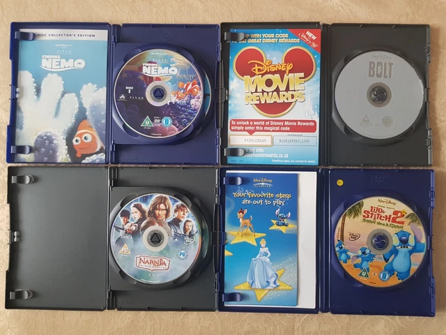 DISNEY DVD BUNDLE 4 Classic Disney Kids Movies-2 films have 2 discs in ...