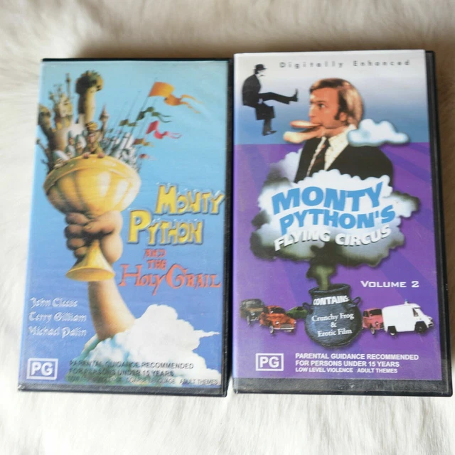 VINTAGE MONTY PYTHON VHS Lot BBC Comedy British Comedy TV SHOW Movie £ ...