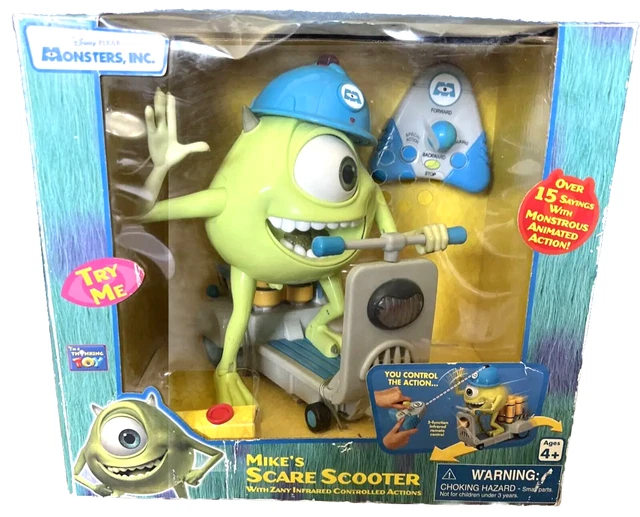 DISNEY PIXARS MONSTERS Inc Mikes Scare Scooter Remote Control RC ...