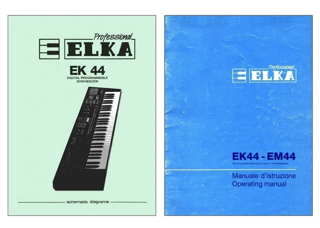 ELKA EK-44 SERVICE Manual Schematic Diagrams Schema Circuit Diagram 15 ...