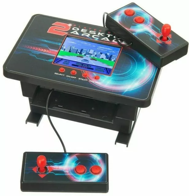 RETRO ARCADE MACHINE 2 Player Desktop Arcade 200 Classic Games Gaming ...