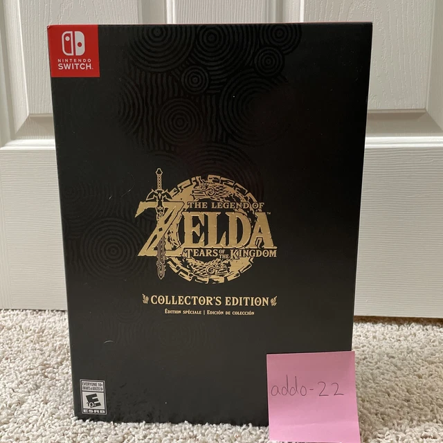 LEGEND OF ZELDA Tears of the Kingdom Collectors Edition (Nintendo ...
