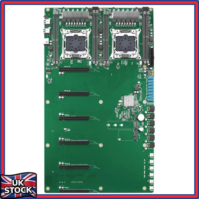 X99 DUAL PLUS Miner Motherboard Useful 4 *USB3.0 LGA 2011-3 V3/V4 CPU ...