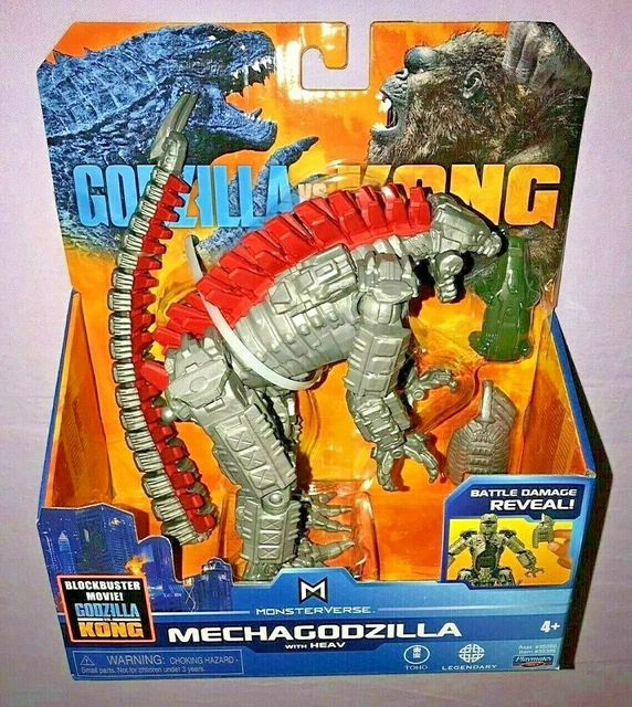 KING KONG VS Godzilla - Kong, Godzilla, Mechagodzilla 3Pc Set 6 Inch ...