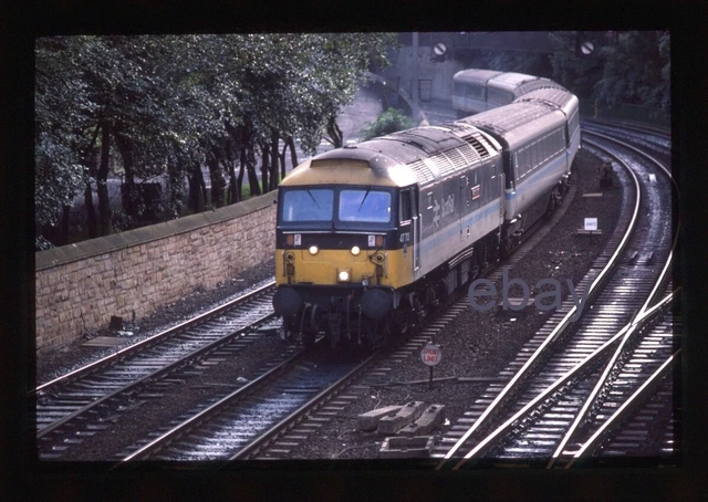 ORIGINAL 35MM SLIDE- Class 47/7 - 47713 at Princes St Gardens ...
